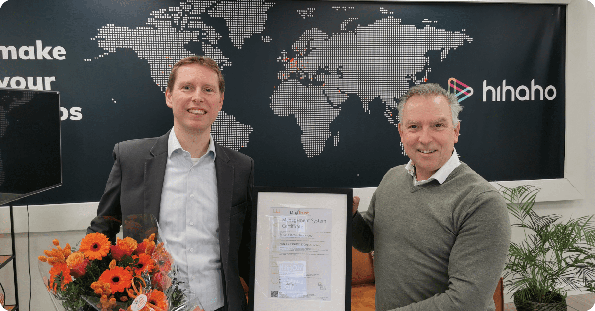 Hihaho receives certification for information security